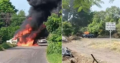 Reportan Bloqueos Quema De Vehículos Y Ataques Con Explosivos En