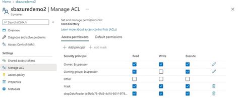 Azure ACL Are Not Applied When Using Service Principal Authentication