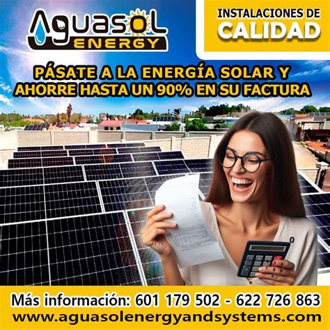 Ahorra En Tu Factura De Electricidad Aguasol