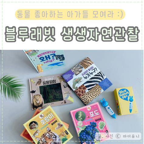 자연관찰 책 블루래빗 생생자연관찰 유아 두돌 아기 전집 네이버 블로그