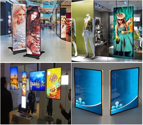 advertising shopping guide customized china color price screen portable display poster led led