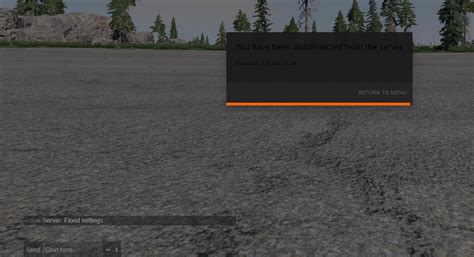Flood PrintSettings Disconnects You From Server Issue 1 Vulcan