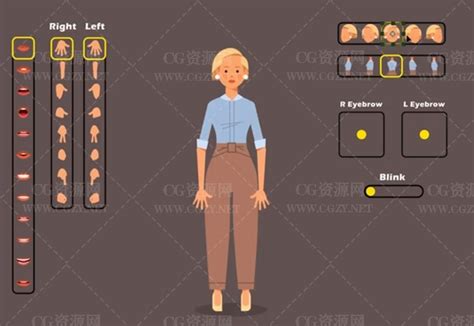 Ae教程mg动画制作卡通人物角色绑定教程英文字幕 Cg资源网