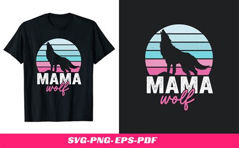 Mama Wolf Mothers Day Graphic By Craftoria Arts · Creative Fabrica