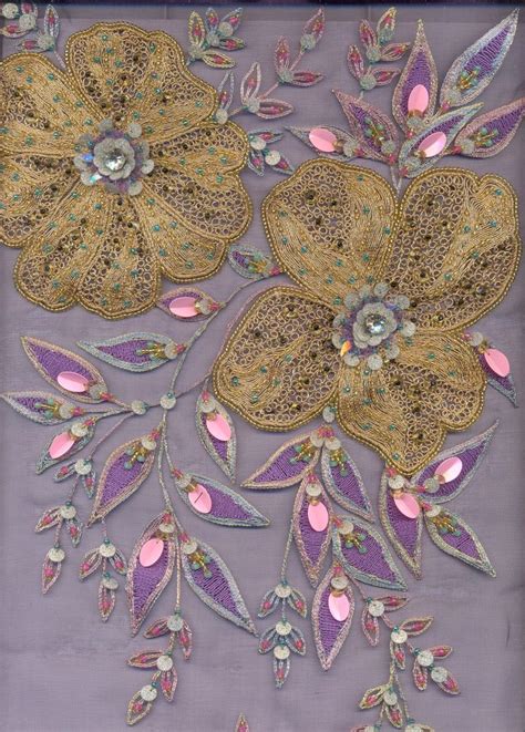Hand Crafted Embroideries Embellishments Hand Embroidery Design
