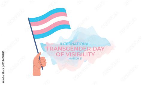 International Transgender Day Of Visibility Vector World Sexual Health