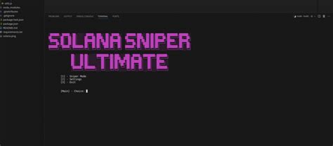 GitHub Motorshas Solana Sniper