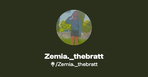 Zemiathebratt Instagram Tiktok Linktree