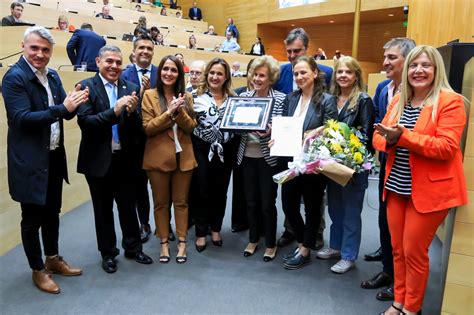 La Legislatura De Córdoba Homenajeó Al Prestigioso Médico René Del