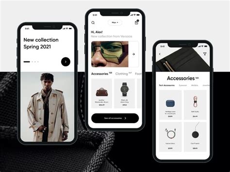 E Commerce Mobile App Mobile Web Design Ecommerce App App Design Layout
