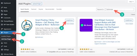 how to create a floating sticky button in wordpress ultimate blocks