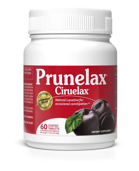 Regular Strength Tablets 60 Tablets Prunelax