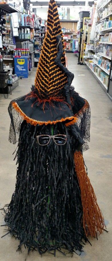 Tomato Cage Witch Decor Fun Diy Halloween Decorations