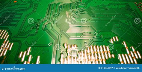 Electronic Circuit Board Technology Background Electronic Plate