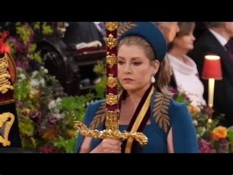 VIDEO Penny Mordaunt First Woman To Present Sword To King YouTube