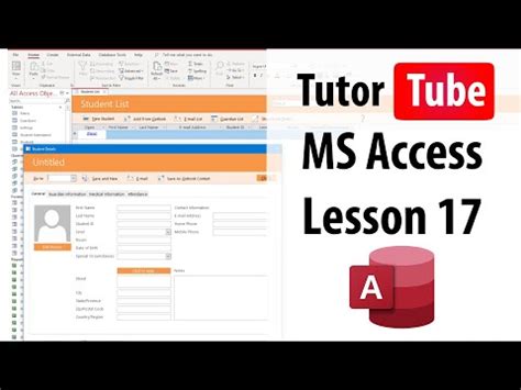 Learn MS Access Tutorial Lesson 17 Email Validation Mind Luster