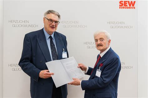 Ernst Blickle Award 2023 Presented To Prof Dr Hermann J Stadtfeld