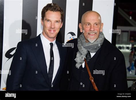Benedict Cumberbatch Left And John Malkovich Attend The Premiere Of