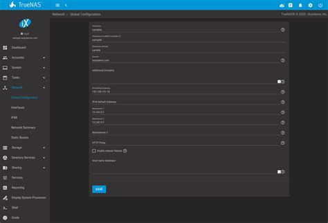 Configure Network Interfaces Truenas Smartadm Ru