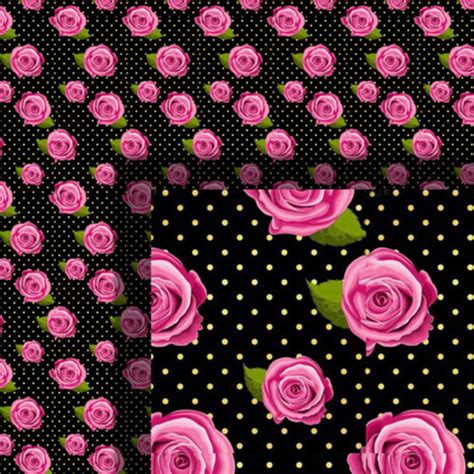 Papier Peint Roses Miniature Miniaputiens