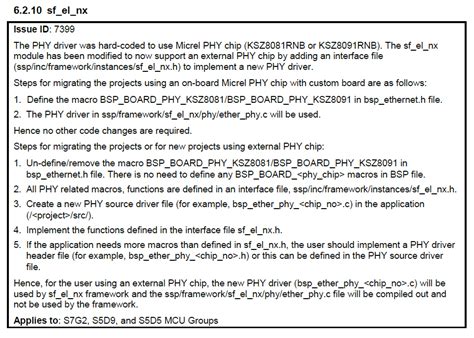 Ssp Migration For Custom Bsp Creation Forum Synergy™︎ Mcu Renesas Engineering Community