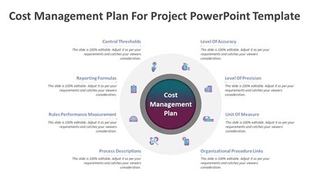 Cost Management Plan For Project Powerpoint Template