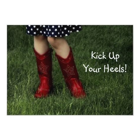 Kick Up Your Heels Card Zazzle