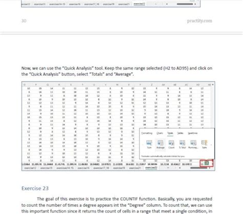 Excel Exercises For Absolute Beginners Etsy