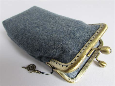 Wool Eyeglass Case Vintage Style Fabric Sunglass Case Soft Eyeglasses