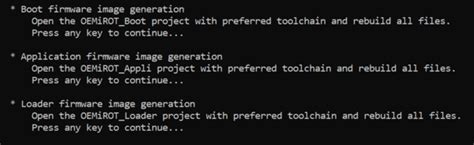 Security How To Start With OEMiRoT On STM U Stm Mcu