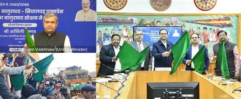 Balurghat Sealdah Train Launched MorungExpress Morungexpress