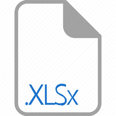 extension file filetype format xlsx icon download on iconfinder