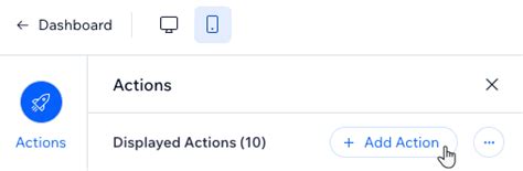 Hopp By Wix Adding And Managing Actions For Link In Bio Page Help