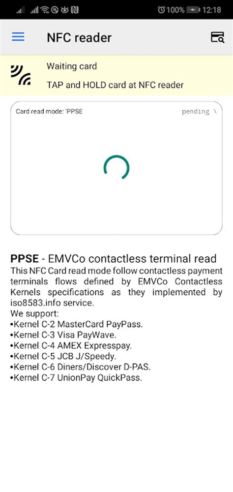 nfc reader apk cho android tải về
