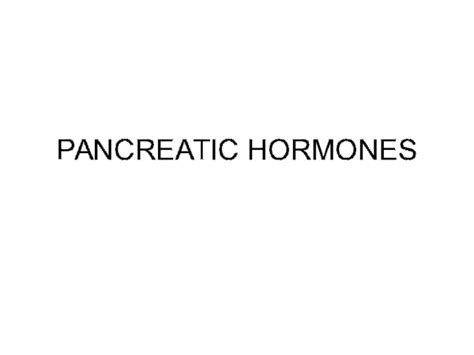 Ppt Insulinppt
