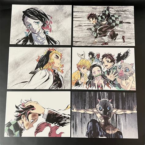 【全新】日版 鬼滅之刃 全集中展 幕間畫 明信片 收藏卡 煉獄 炭治郎 禰豆子 善逸 伊之助 無慘 魘夢 蝦皮購物