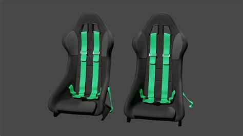 경주 용 카시트 3d 모델 5 Blend Free3d