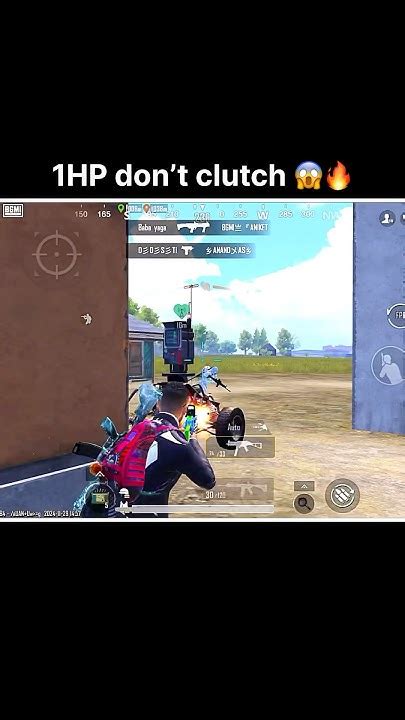 1hp Dont Clutch 😱🔥 Bgmi Gameplay Bgmi Pubg Pubgmobile Gaming