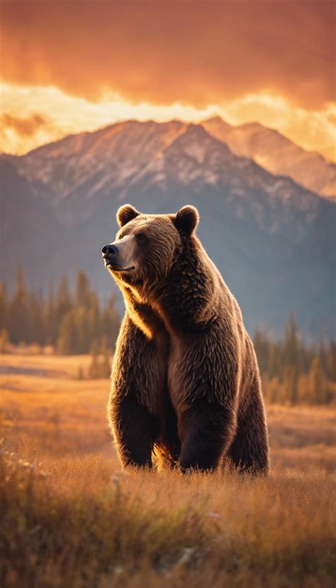 Cute Grizzly Bear Wallpaper