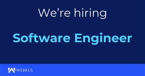 Software Engineer Webkul Software