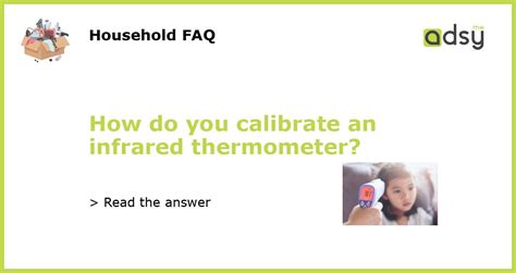 Mastercraft Infrared Thermometer Calibration At John Heidt Blog
