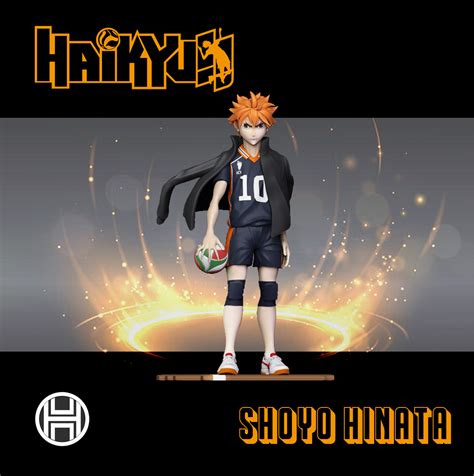 Stl File Hinata From Haikyuu 🏐 ・template To Download And 3d Print・cults