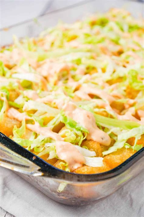 Big Mac Tater Tot Casserole Is An Easy Dinner Recipe That Starts Out