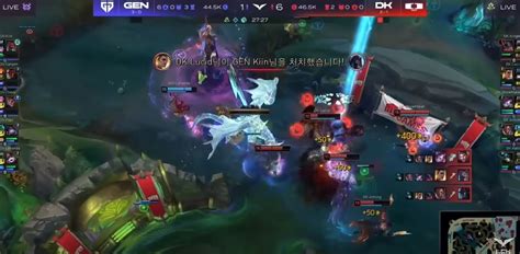 젠지가 이번시즌 매치 패배에 가장 근접했던경기 Kt전 제외 롤 리그 오브 레전드 에펨코리아