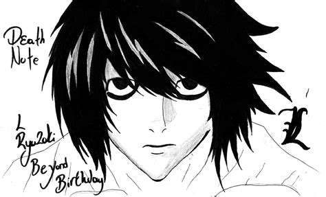 L Ryuzaki By Mikrideb On Deviantart
