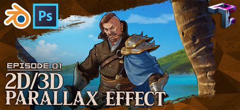 Combining 2d And 3d To Create A Parallax Effect In Blender Blendernation