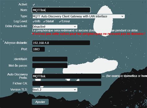 Comment Relier Domoticz à Homeassistant Mqtt