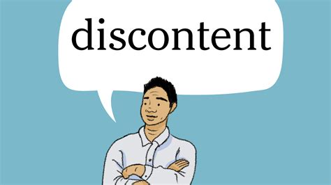 Word Of The Day Discontent The New York Times