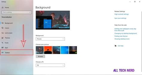 How To Change Taskbar Position In Windows 10 All Tech Nerd
