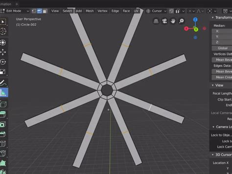 Edges How To Move Multiple Objects Into The Centre Of A Circle